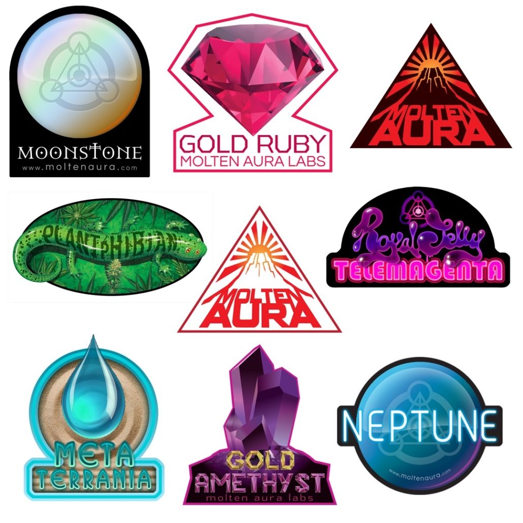 Sticker Pack | Molten Aura Labs